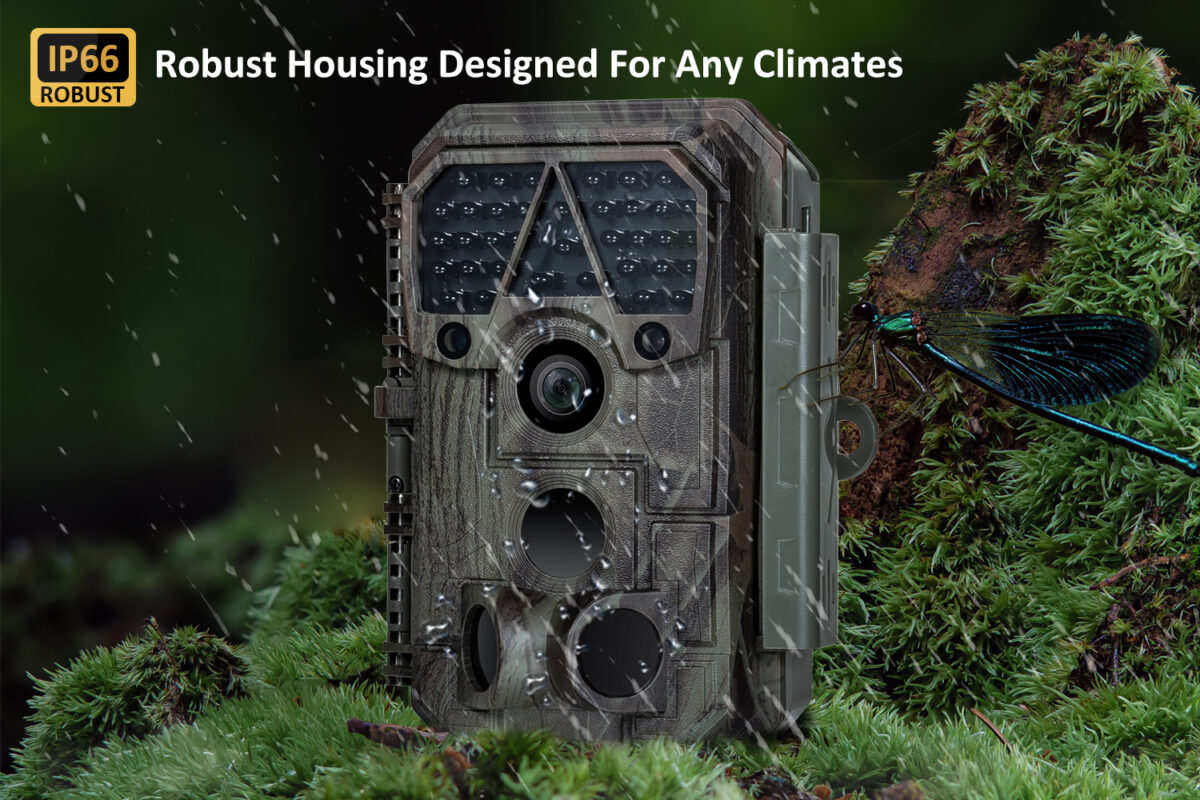 Meidase P60 Pro Trail Camera, 48mp 2K Game Cameras with Motion ...